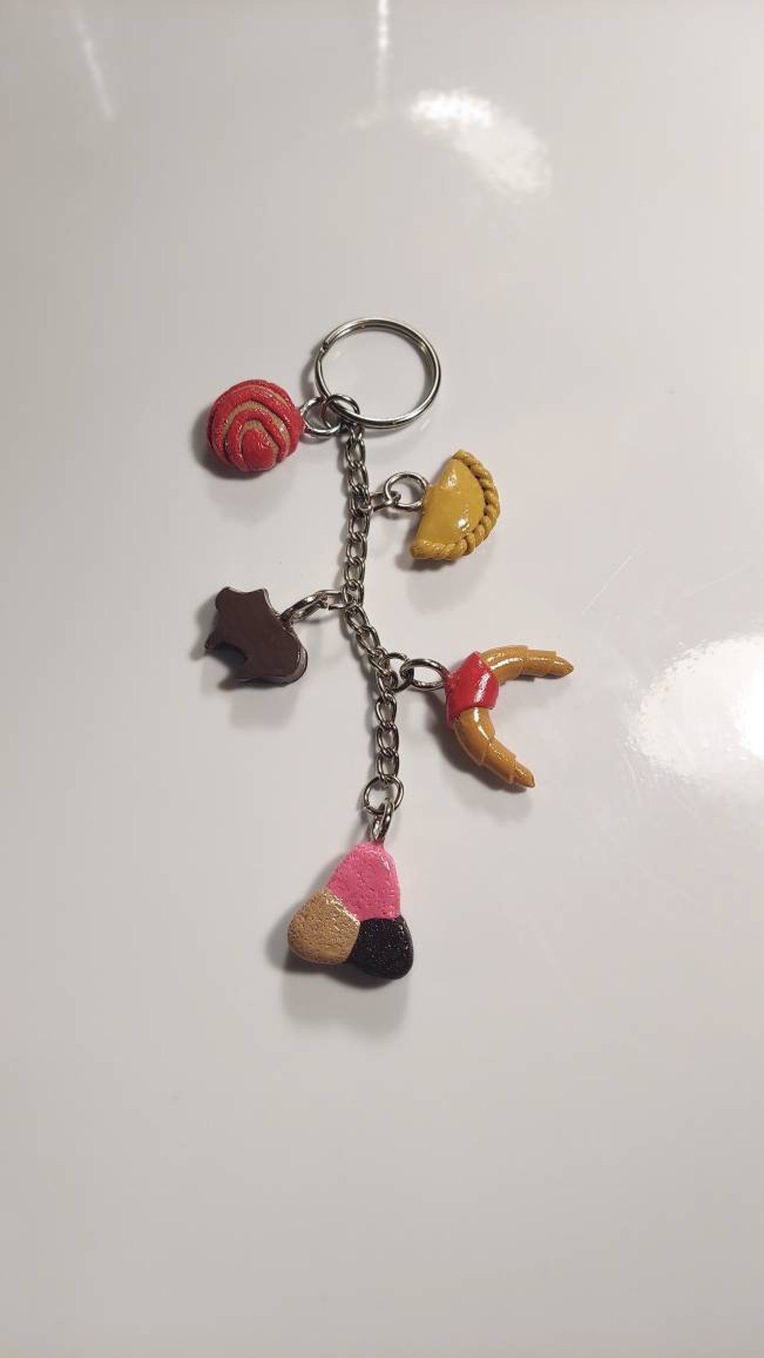 Pan Dulce Keychain/ Mexican Sweet Bread Keychain/llavero - Etsy