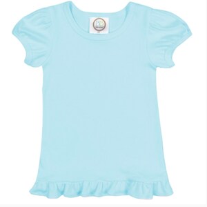 Shoulder Stitched Floral Hand Embroidered T-shirt, Toddler Personalized ...