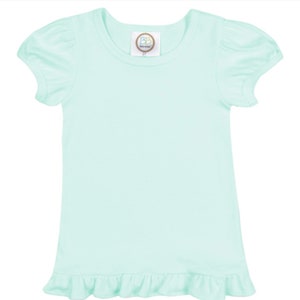 Shoulder Stitched Floral Hand Embroidered T-shirt, Toddler Personalized ...