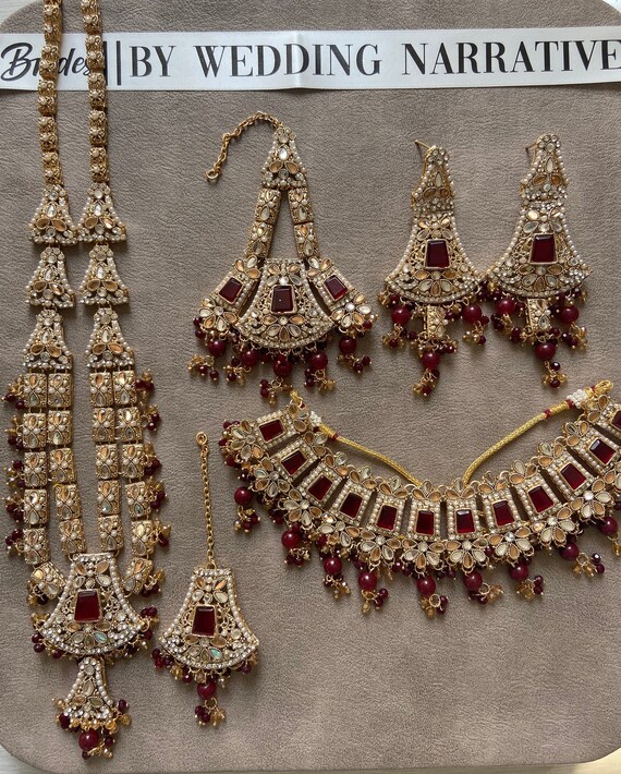 Bridal jewellery set shop near me store