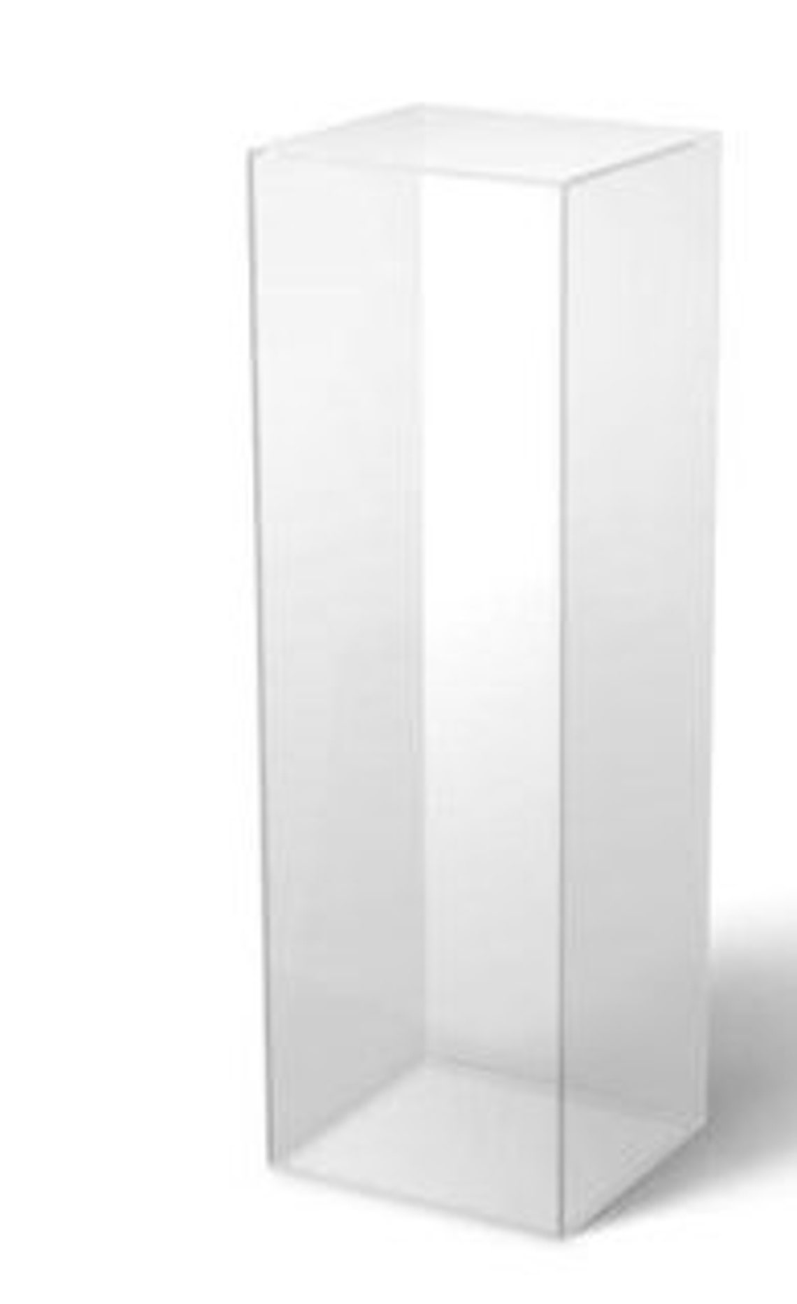 Clear Acrylic Display Pillar Sets for Wedding Parties and | Etsy