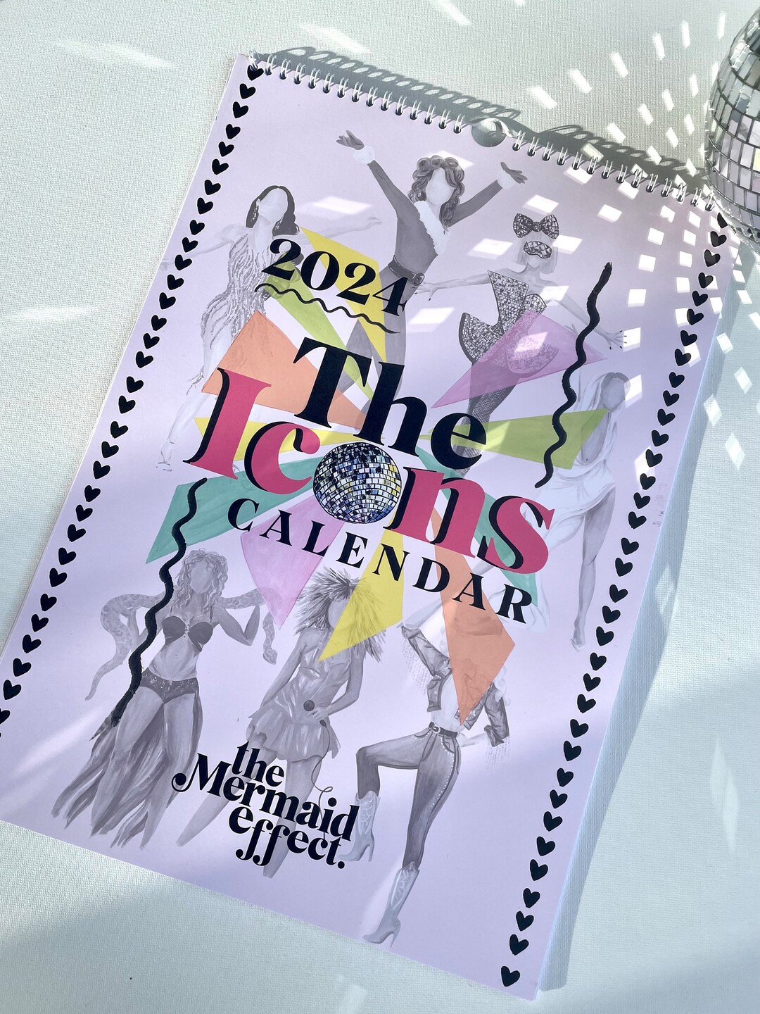 2024 A3 Handpainted Wall Calendar the Icons Pop Divas - Etsy