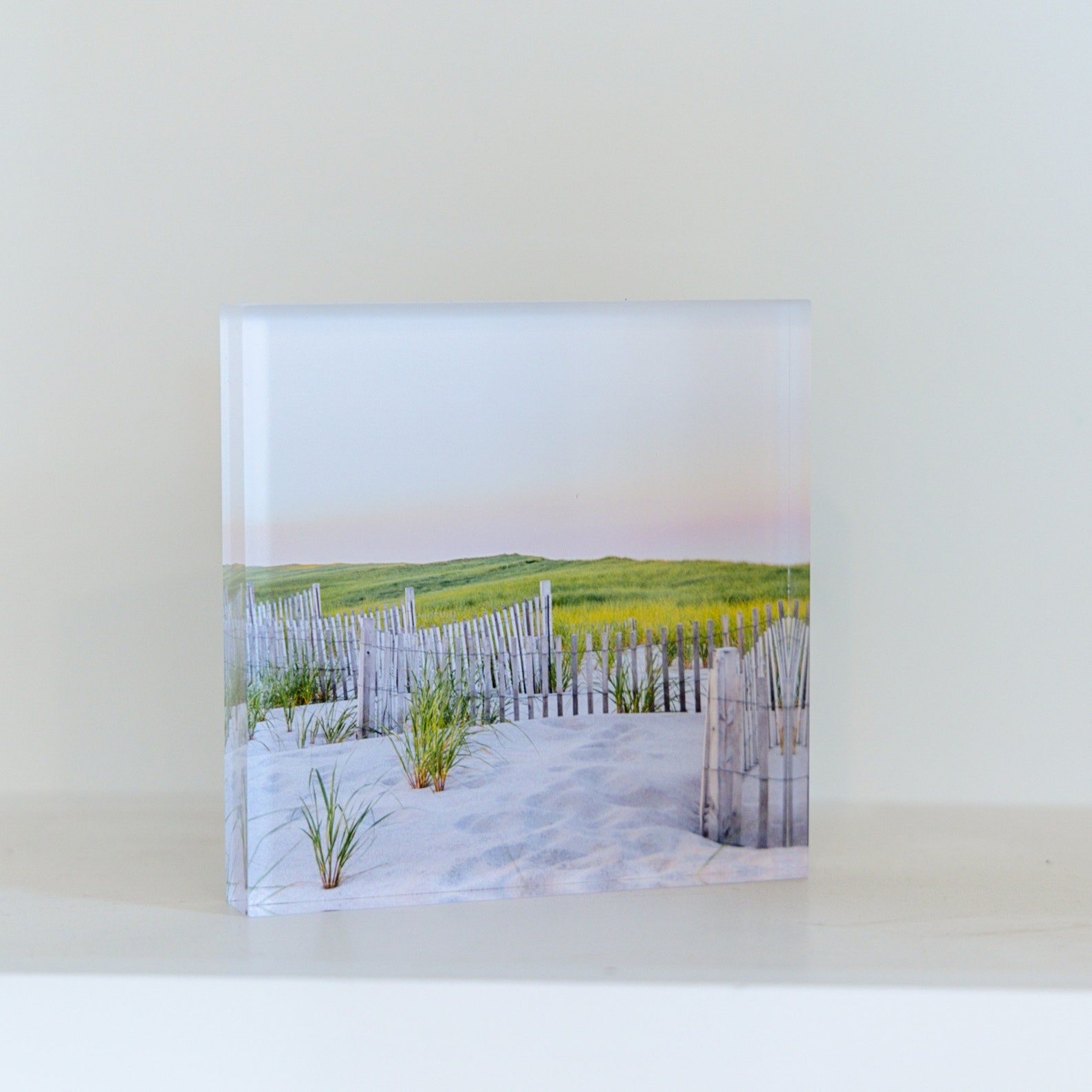 Cape Cod Photography by Simplymekb 5x5 Acrylic Block of Pink - Etsy