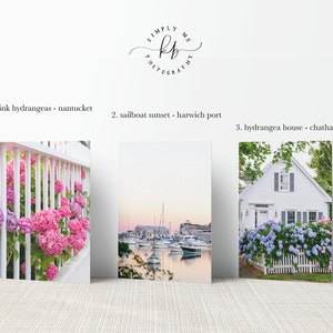 Cape Cod and the Islands Assorted Photo Notecards by Simplymekb Set of ...