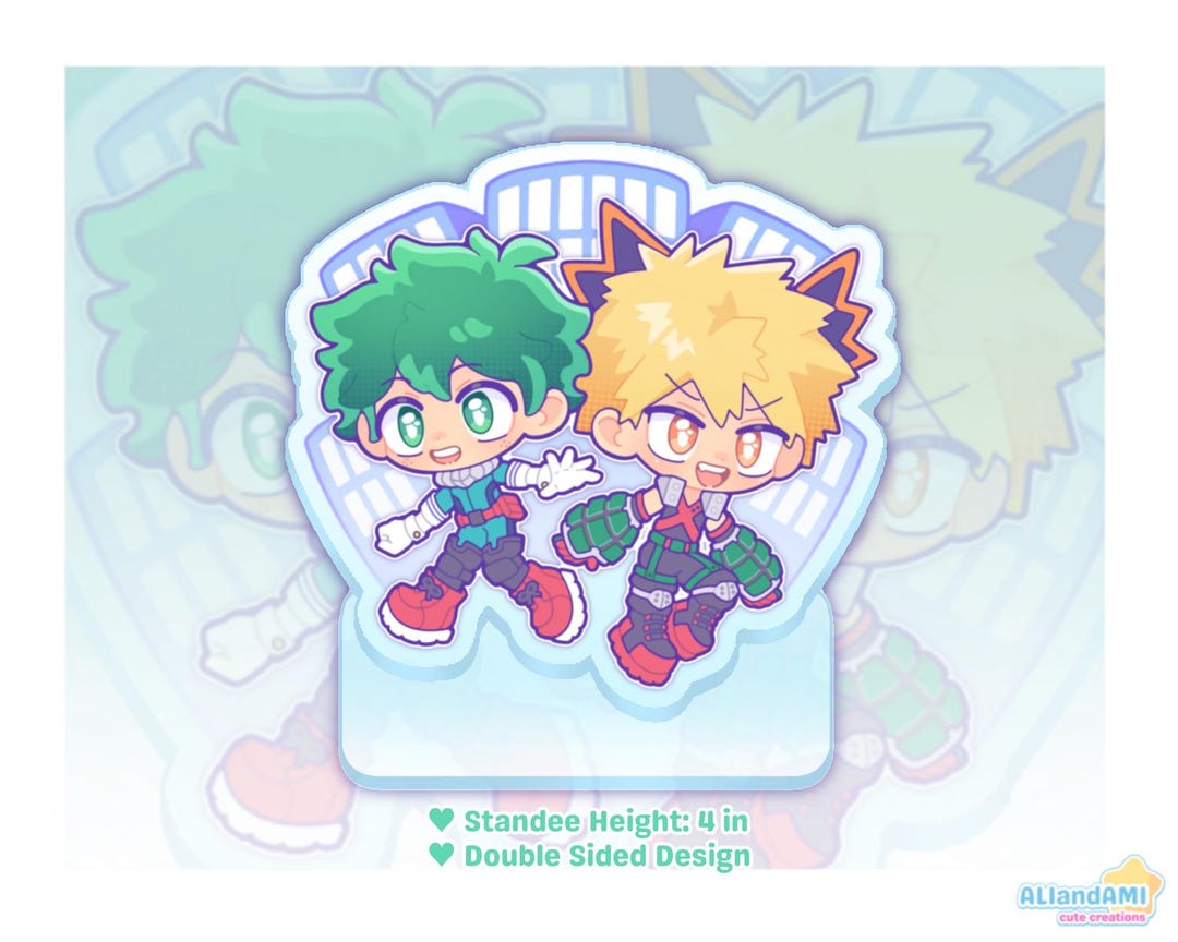 STANDEE Hero School 4 Double-sided Clear Acrylic Standee. - Etsy