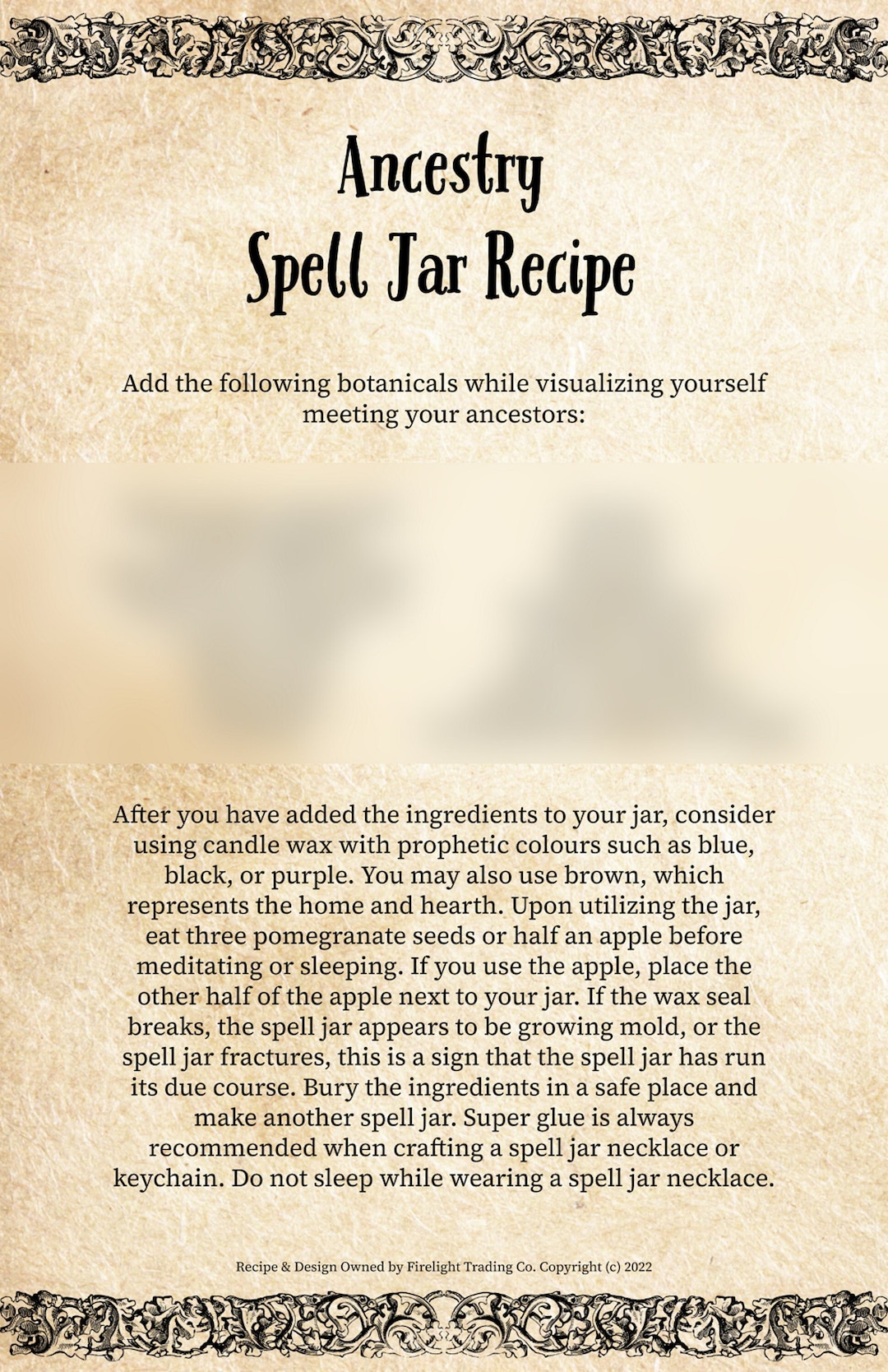 Ancestry Spell Jar Recipe | DIY Spell Jar | Ancestor Channel Magic ...