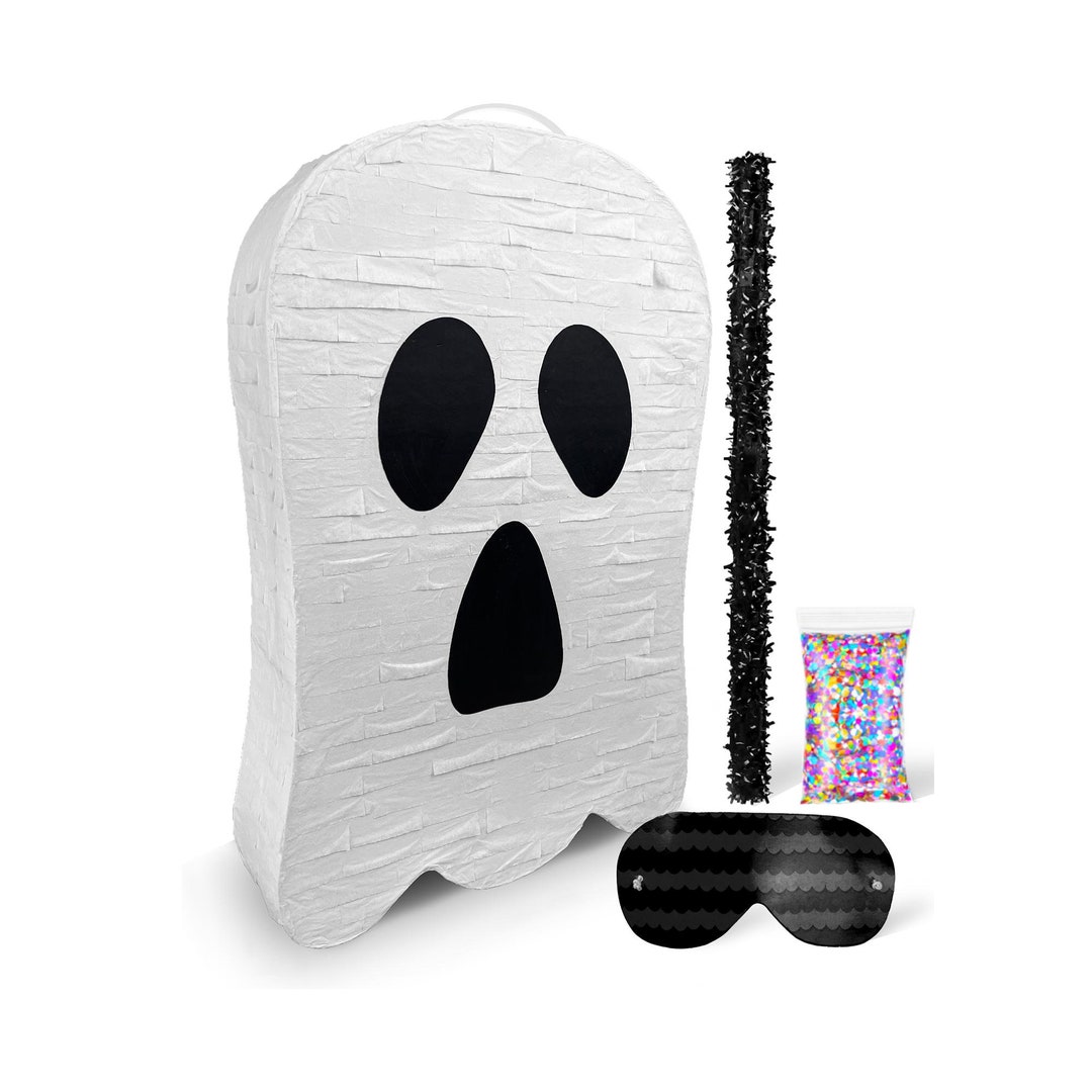 Ghost Halloween Piñata, 4 Piece Set 17x11x3 Perfect for Halloween Party ...