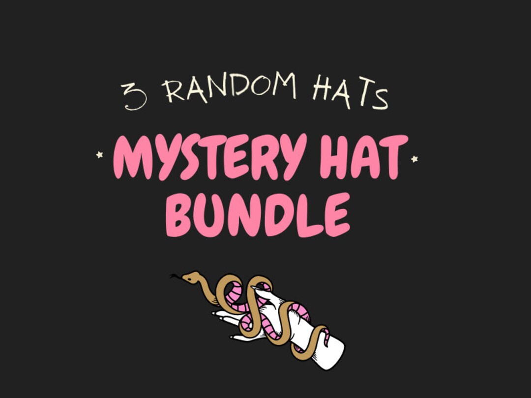 Mystery Bundle // Surprise Mini Hat Box for Pets Reptiles Cute Gift ...