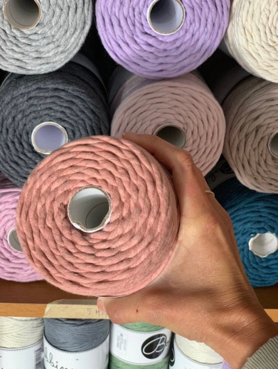 From 10 M 5 Mm Bobbiny Twisted Macrame Cord Twisted 100% - Etsy