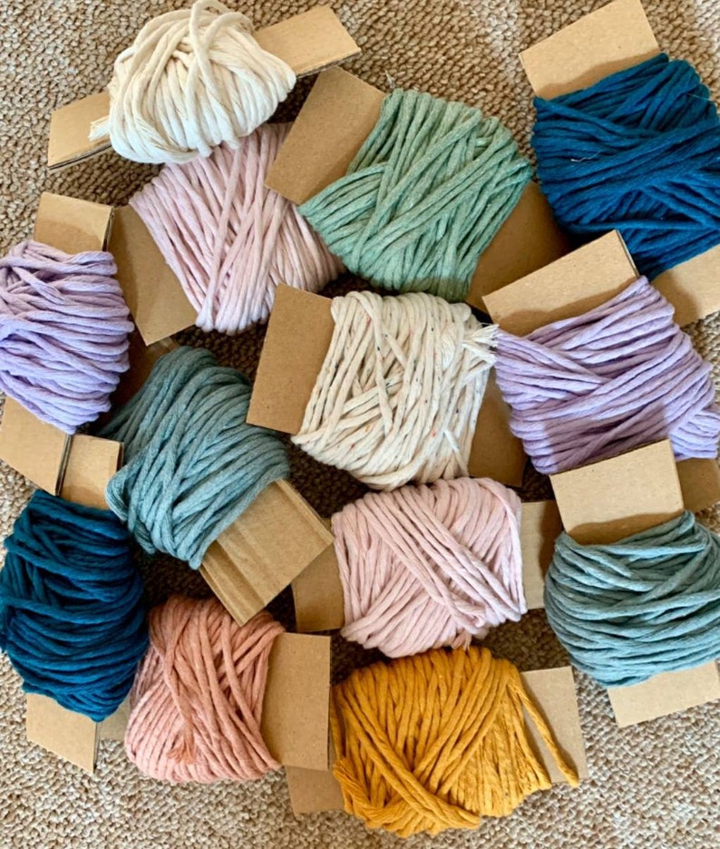 Multi Color 3mm Premium Macrame cord 108 yards100m Single | Etsy