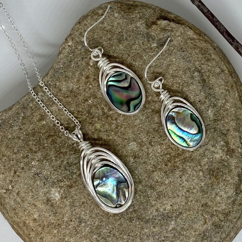 Abalone Jewelry - Etsy