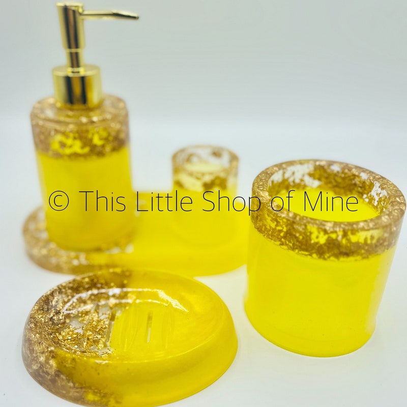 Yellow Bathroom - Etsy