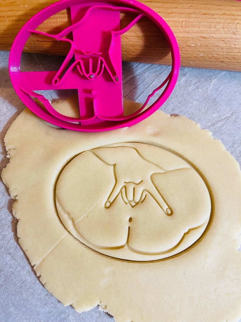 Adult Cookie Cutter Fingering Cookie Cutter Etsy