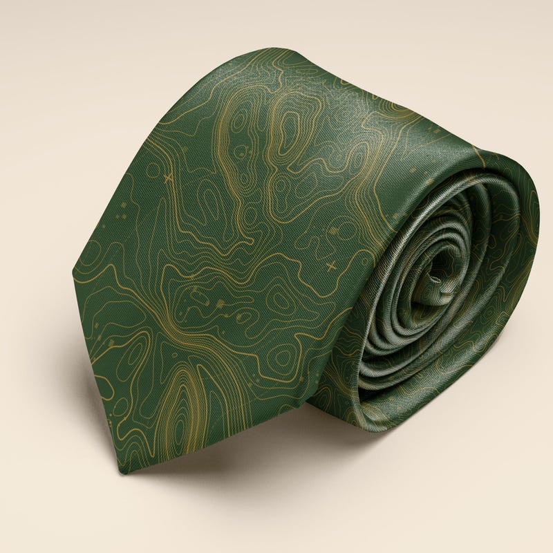 Topographical Map - Etsy