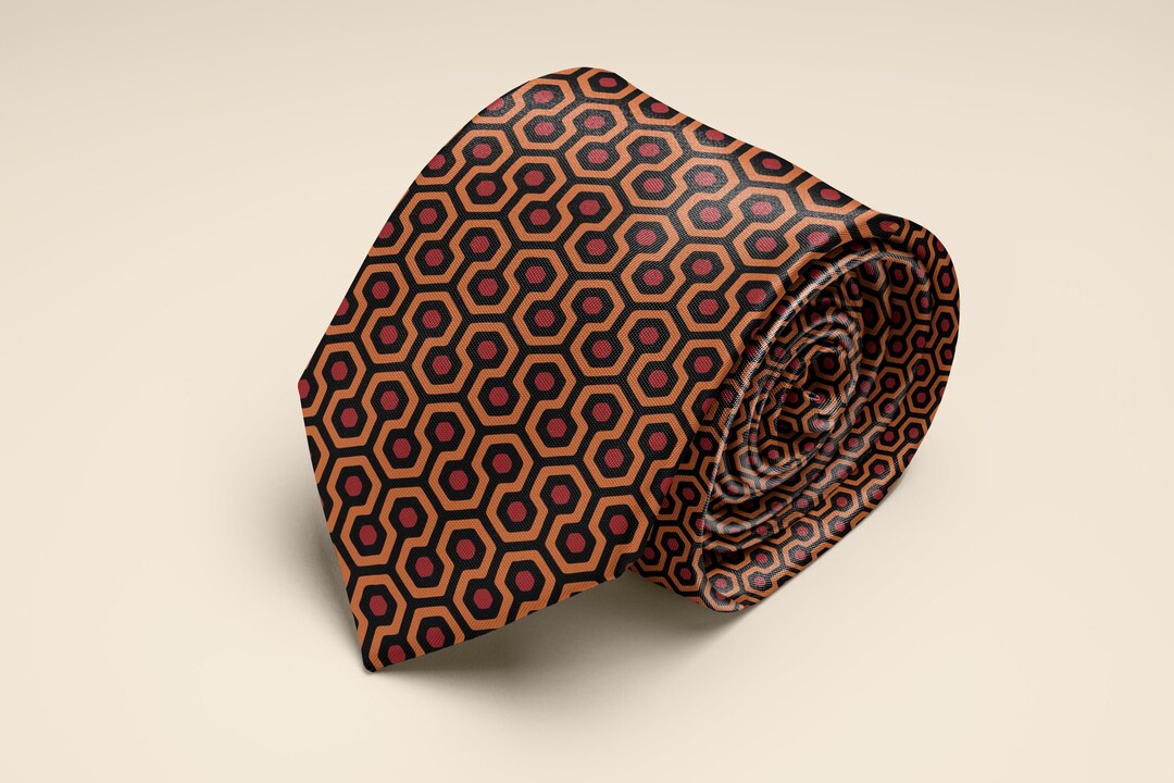 The Shining Tie – Overlook Hotel Carpet Necktie, Horror Movie Gift ...
