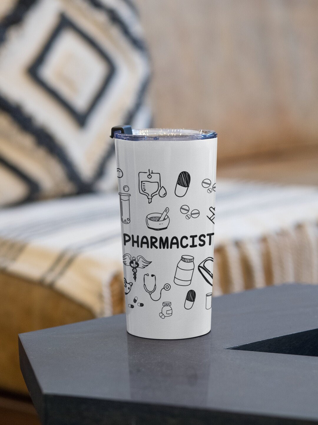 Pharmacist Tumbler, Pharmacy Graduation Gift, Essential Worker Gift ...