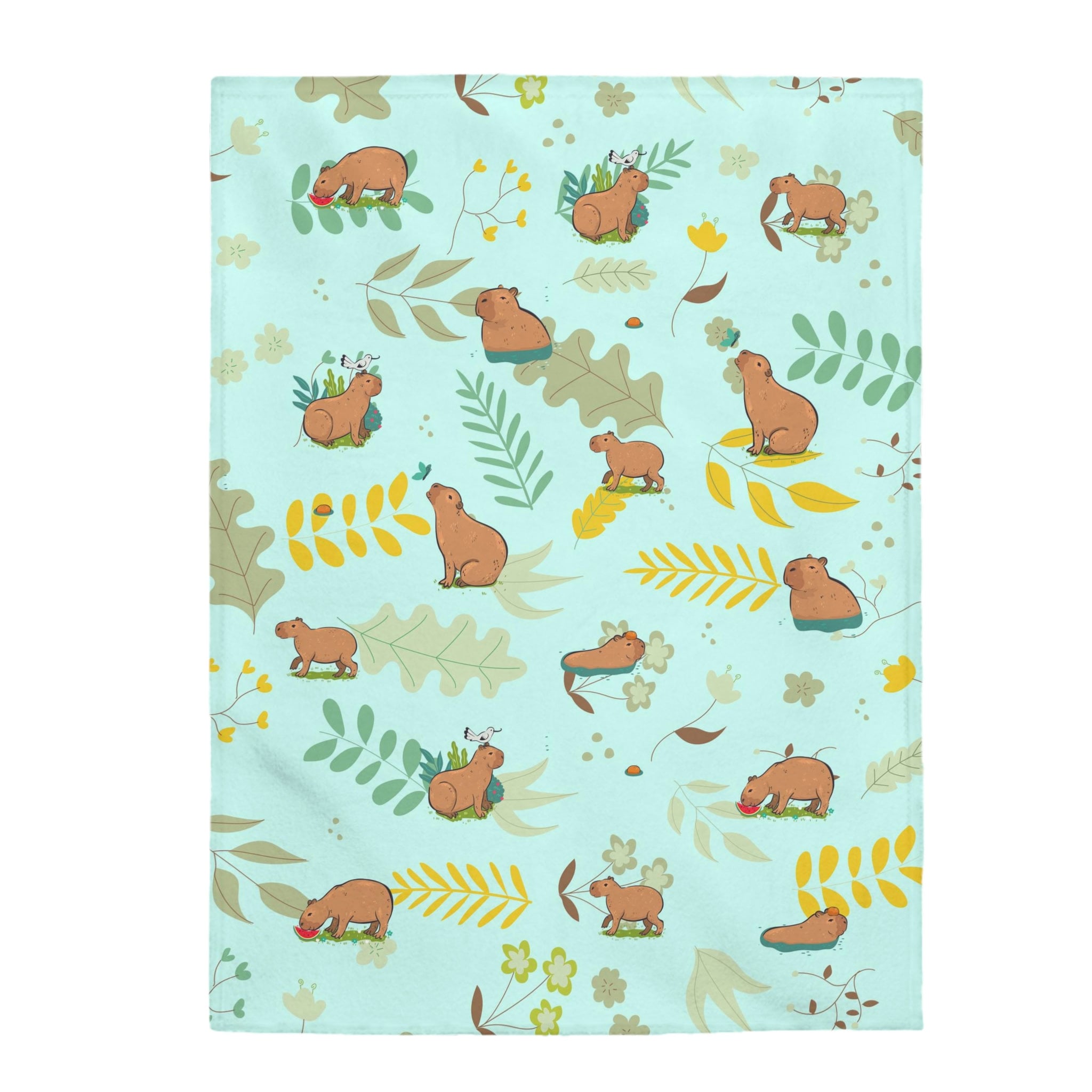 Cute Capybara Blanket Capybaras Chilin Blanket Gift for - Etsy