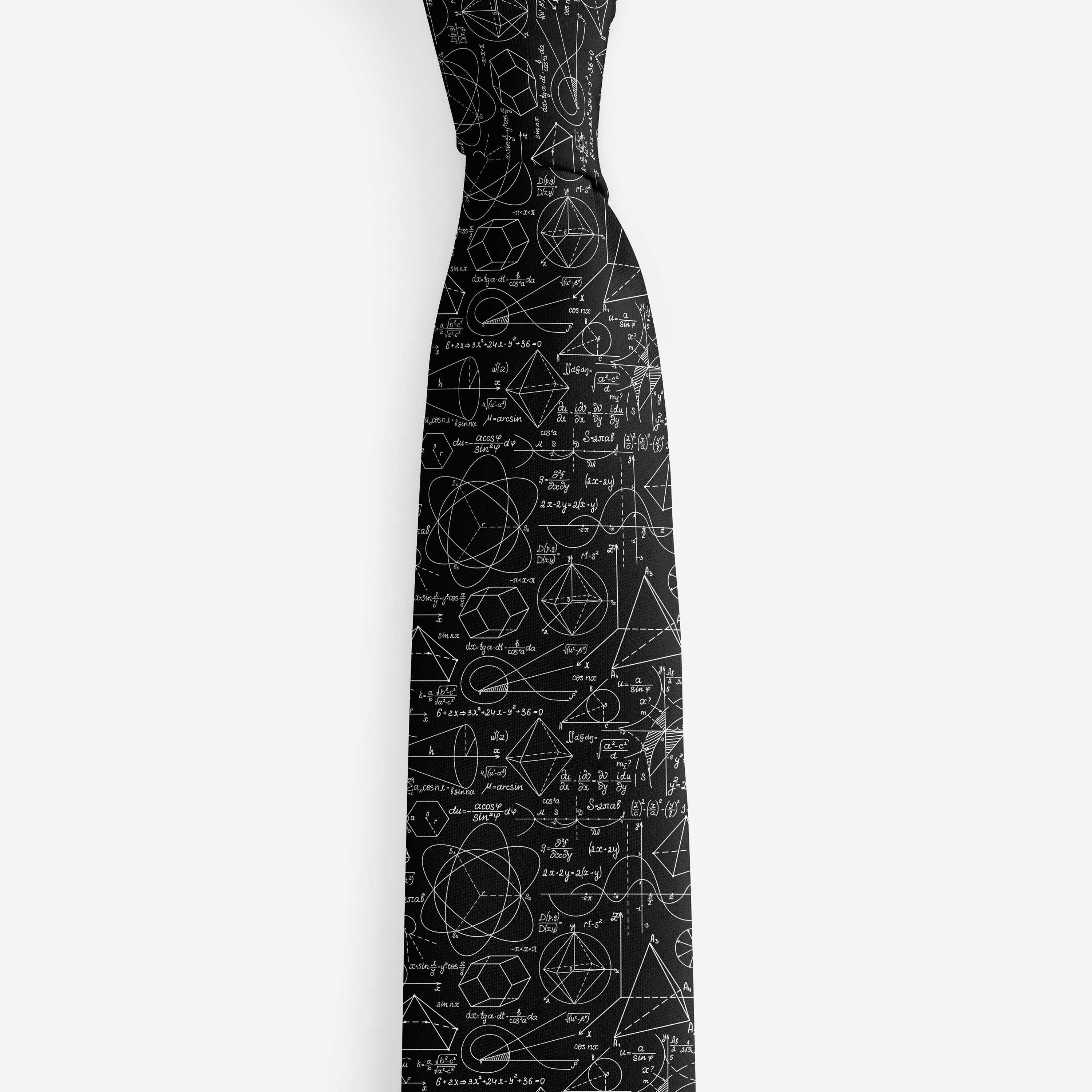 Science Tie Neckties for Men Physics Tie Physics Necktie Math Physics ...