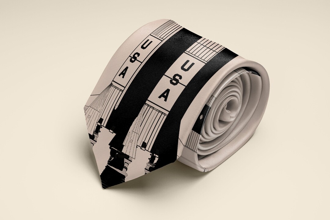 Rocket Tie Apollo 11 Saturn V Rocket Tie Space Gift of Engineer Gift ...