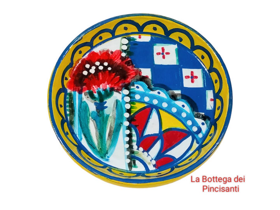 Coasters, Pocket Emptier, Terracotta Plate and Hand-painted Sicily ...