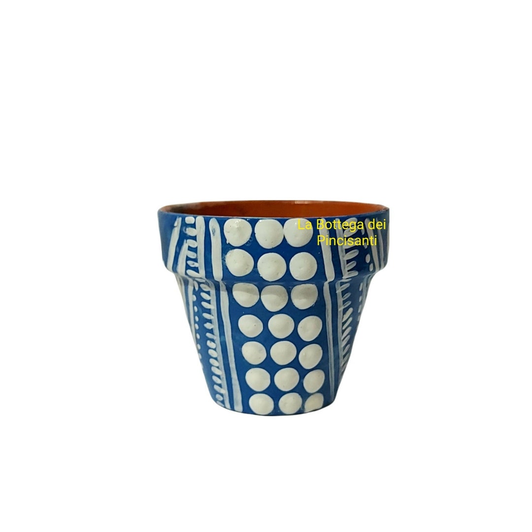 Vase With Hand-painted Relief Sicily Designs, Sicily Handcrafted ...