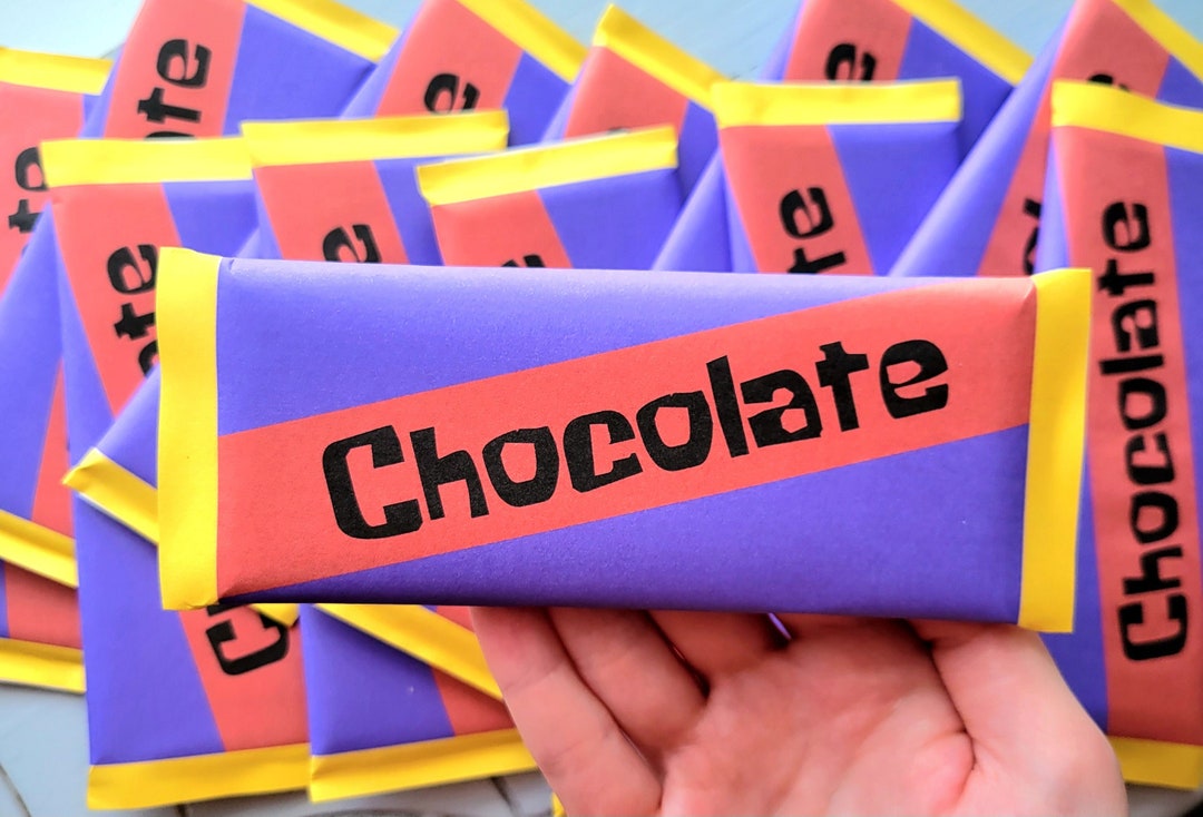 Spongebob Chocolate Bar / Spongebob Squarepants Party / Party Favor - Etsy