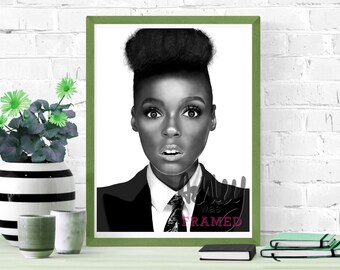 Janelle Monae Poster - Etsy