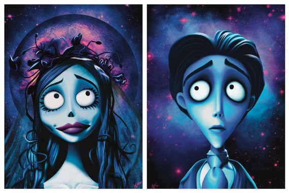 The Corpse Bride Emily And Victor