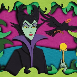 Disney Villains Assorted Posters Mix and Match Art Print Set - Etsy