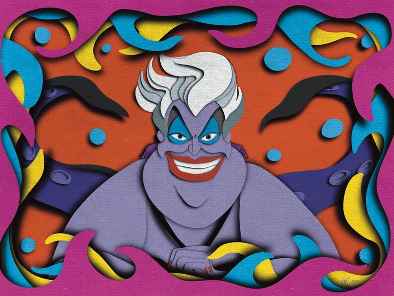 Disney Villains Assorted Posters Mix and Match Art Print Set - Etsy