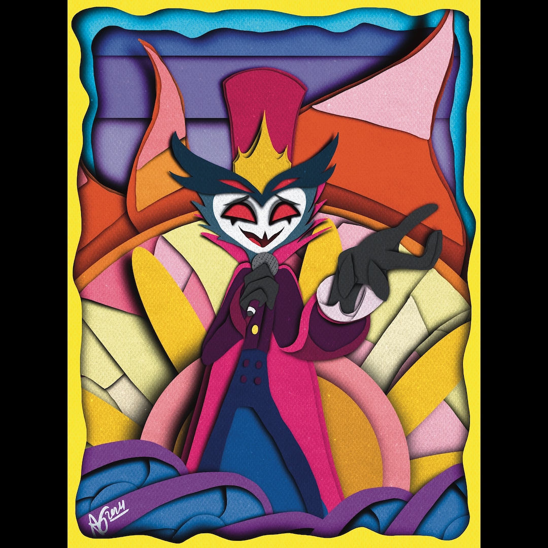 Stolas Helluva Boss Poster Dorm Room Art Multiple Sizes - Etsy