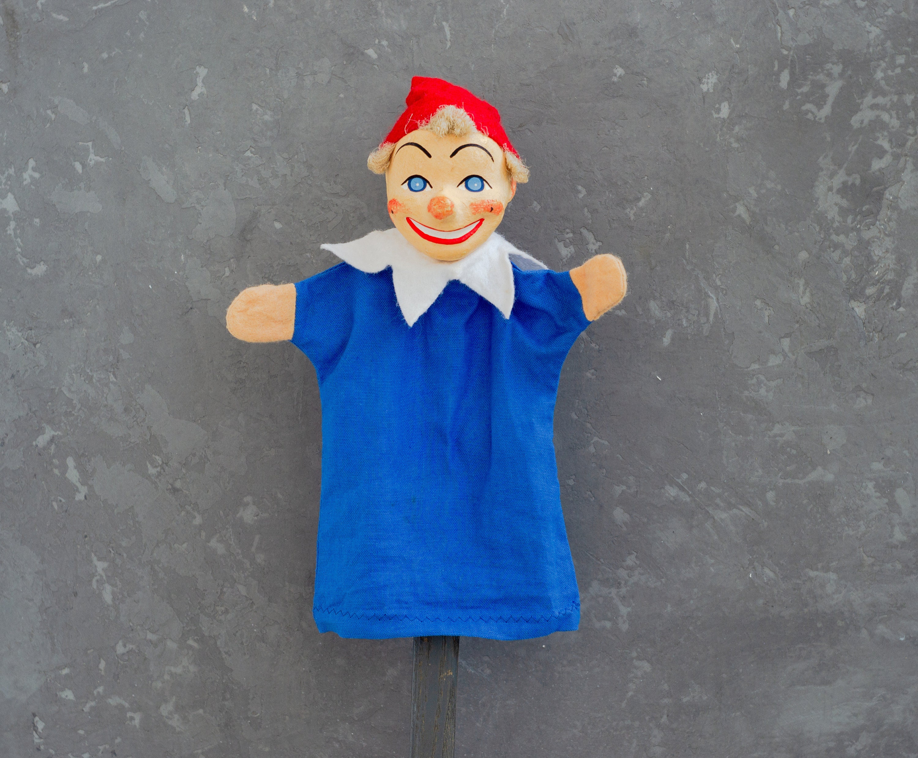 Pappmaché Narr Handpuppe Narr Handpuppe Kasper | Etsy