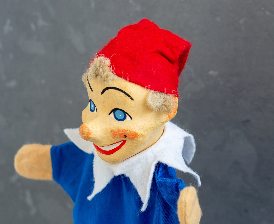 Pappmaché Narr Handpuppe Narr Handpuppe Kasper | Etsy