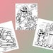 Coloring Pages PDF, Printable Cute Easy Color Sheets to Print for Kids ...