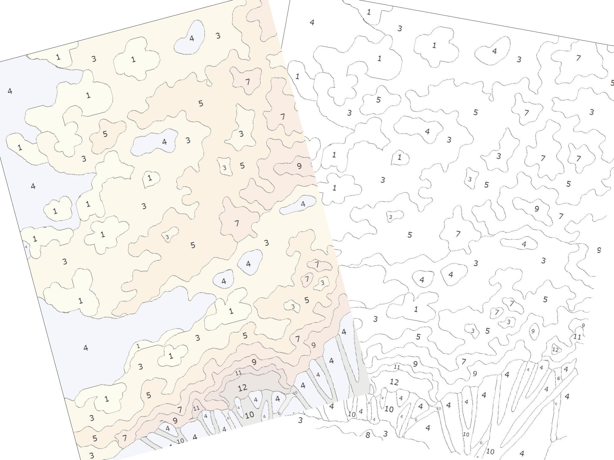 Painting by the Numbers for Adults PDF, Easy Printable Cute Fall ...