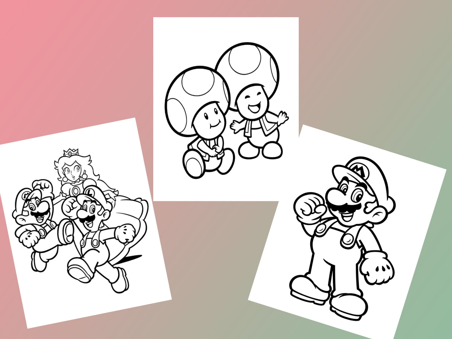 Coloring Pages PDF, Printable Cute Easy Color Sheets to Print for Kids ...