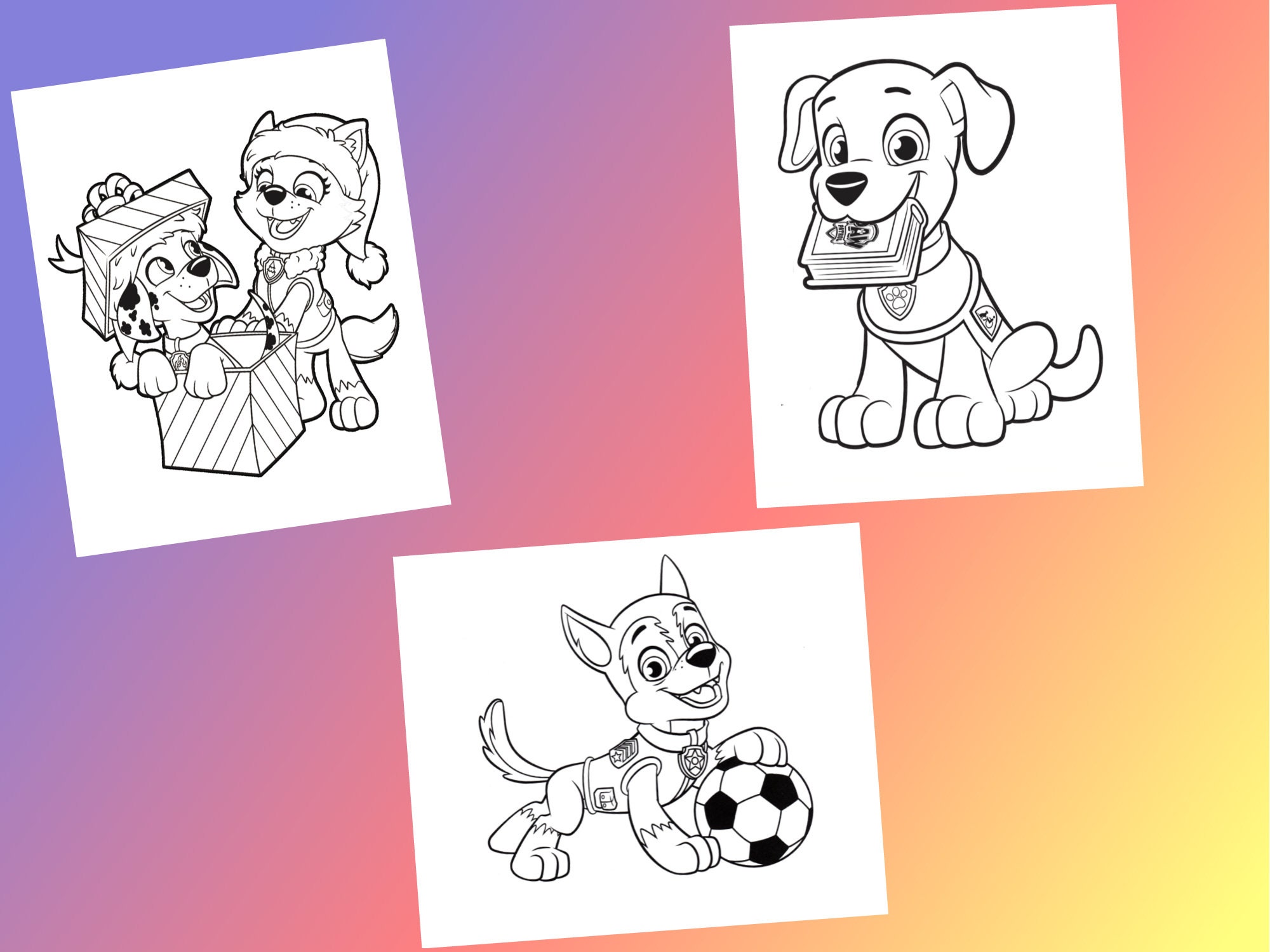 Coloring Pages for Kids PDF / Cute Printable Easy Color Sheets to Print ...