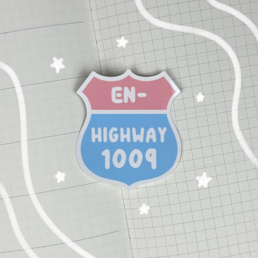 ENHYPEN Inspired Highway 1009 Sticker || K-pop, Engene, Cute Sticker ...