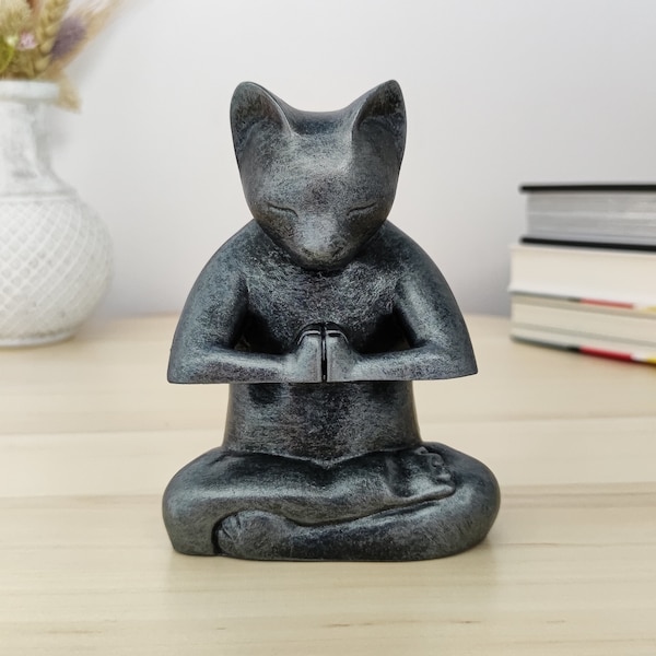 Buddha Cat - Etsy