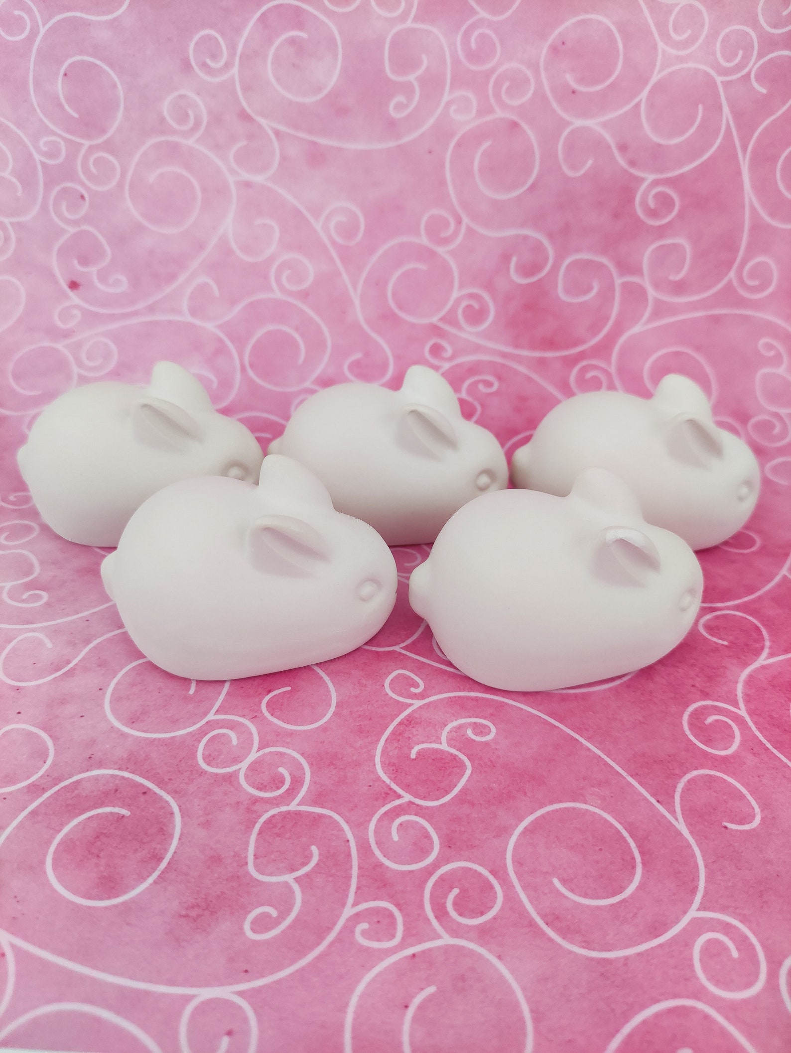 Ready to Paint Rabbit Figurines, Paint Your Own Animal, Unpainted ...