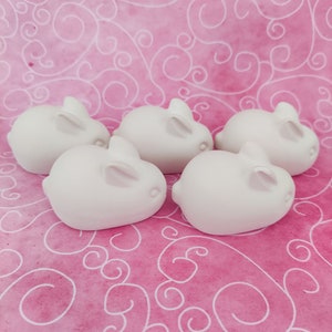 Ready to Paint Rabbit Figurines, Paint Your Own Animal, Unpainted ...