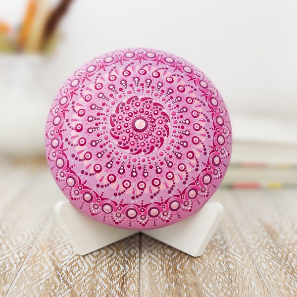 Hand Painted Stone - Etsy