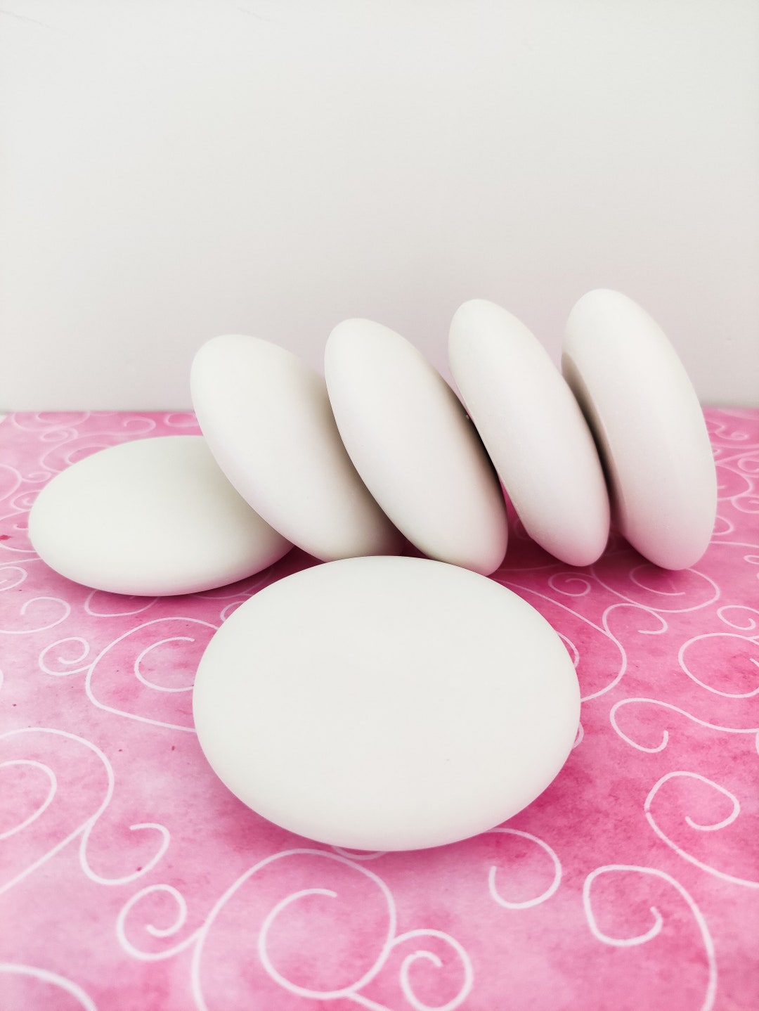 Blank Mandala Stones, Plaster Rocks to Paint, Unpainted Plaster Rocks ...