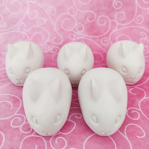 Ready to Paint Rabbit Figurines, Paint Your Own Animal, Unpainted ...