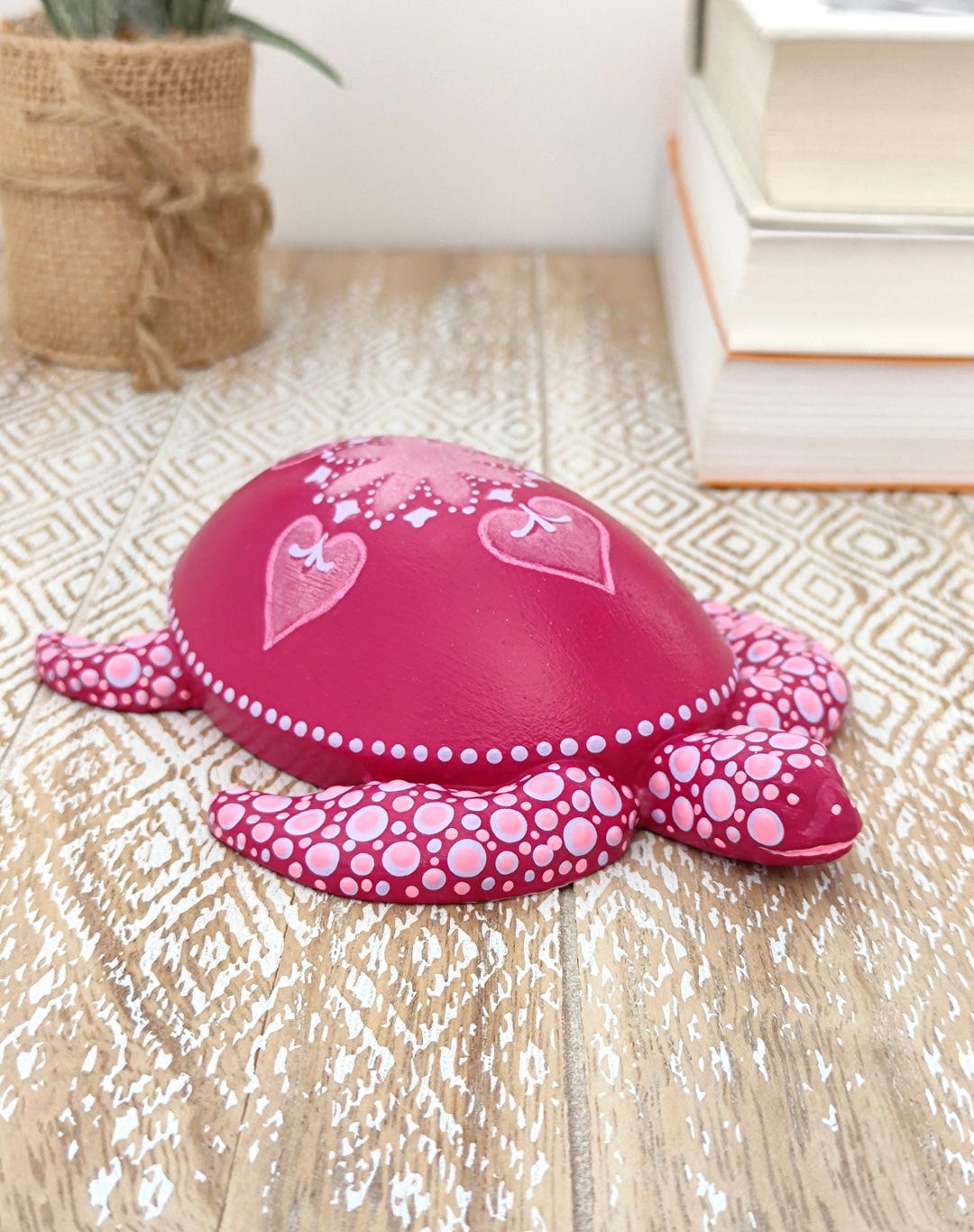 Sea Turtle Statue, Water Turtle Sculpture, Handmade Tortoise Figurine ...