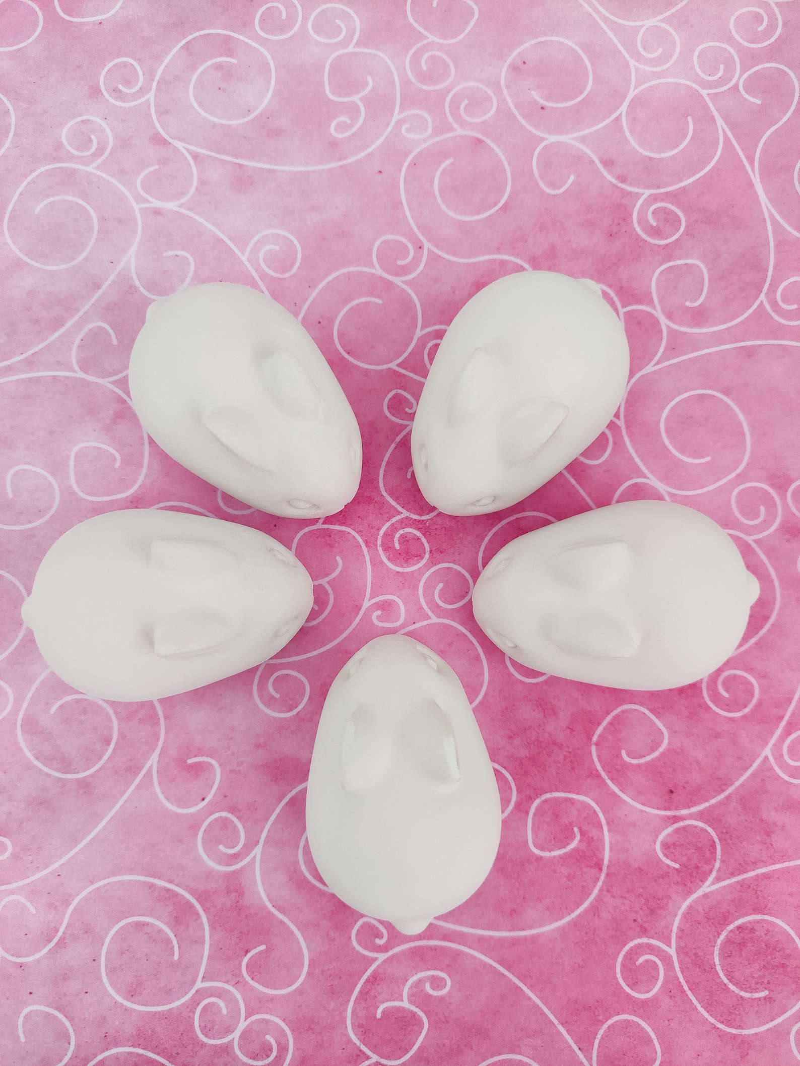 Ready to Paint Rabbit Figurines, Paint Your Own Animal, Unpainted ...