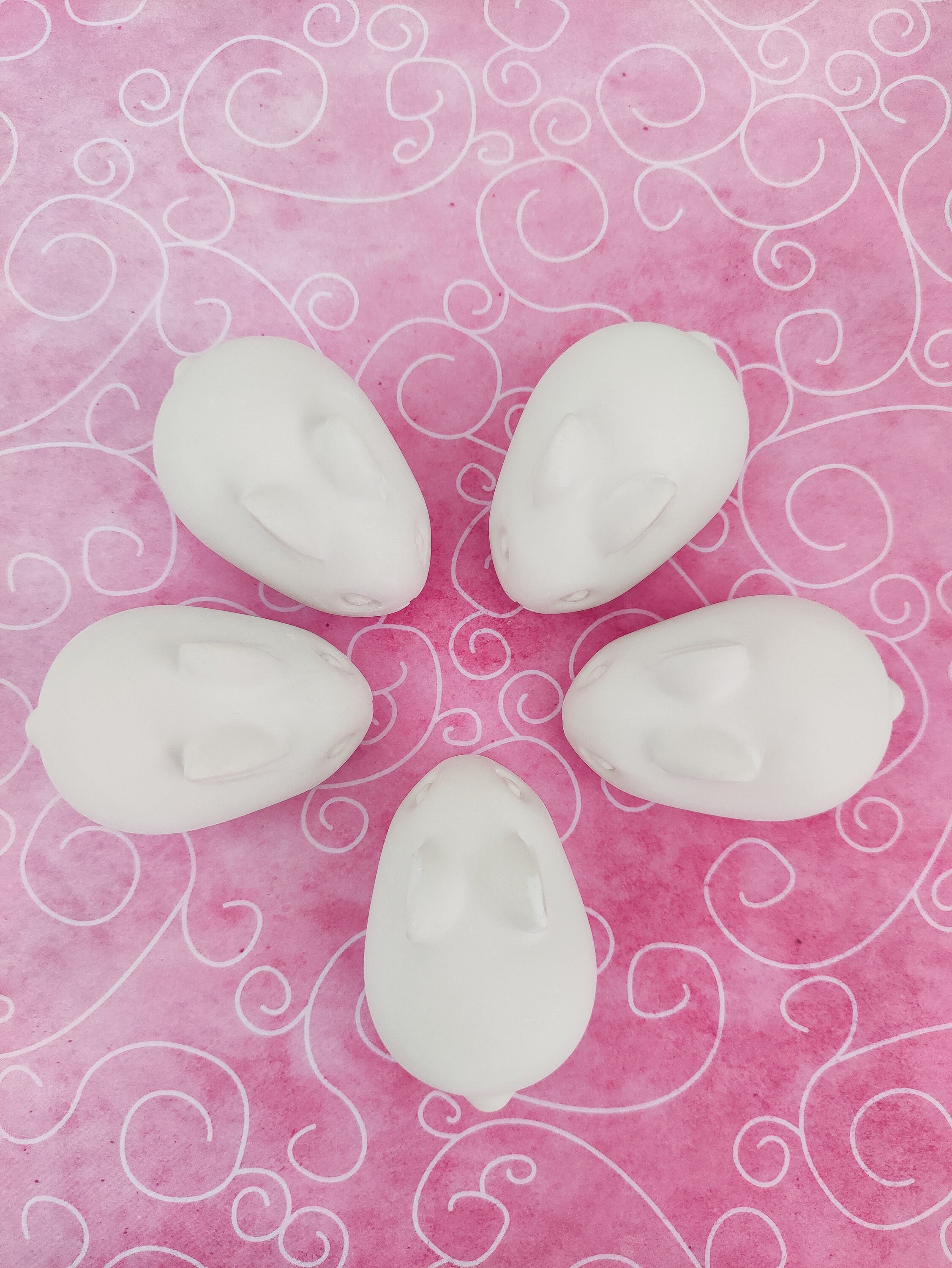 Ready to Paint Rabbit Figurines, Paint Your Own Animal, Unpainted ...