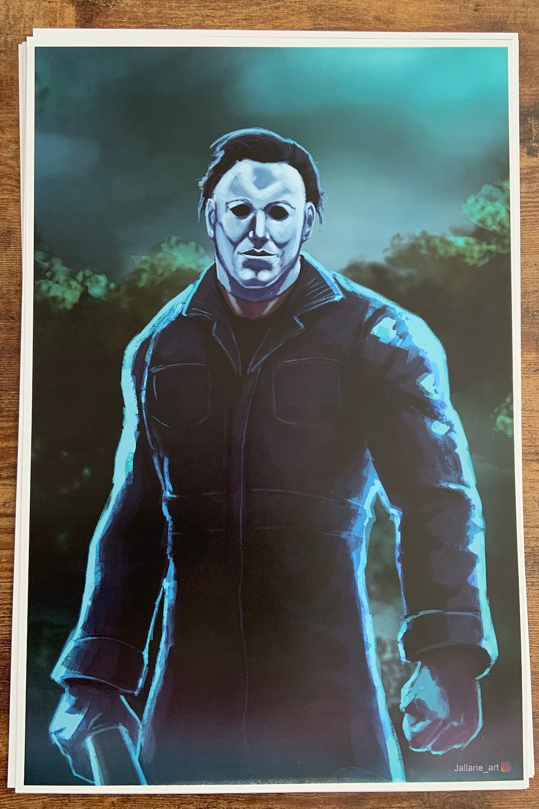Michael Myers 12 X 18 Fan Art Poster Print - Etsy