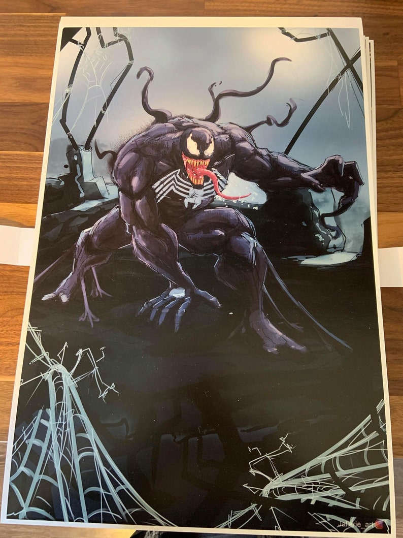 Venom Fan Art Poster Print - Etsy