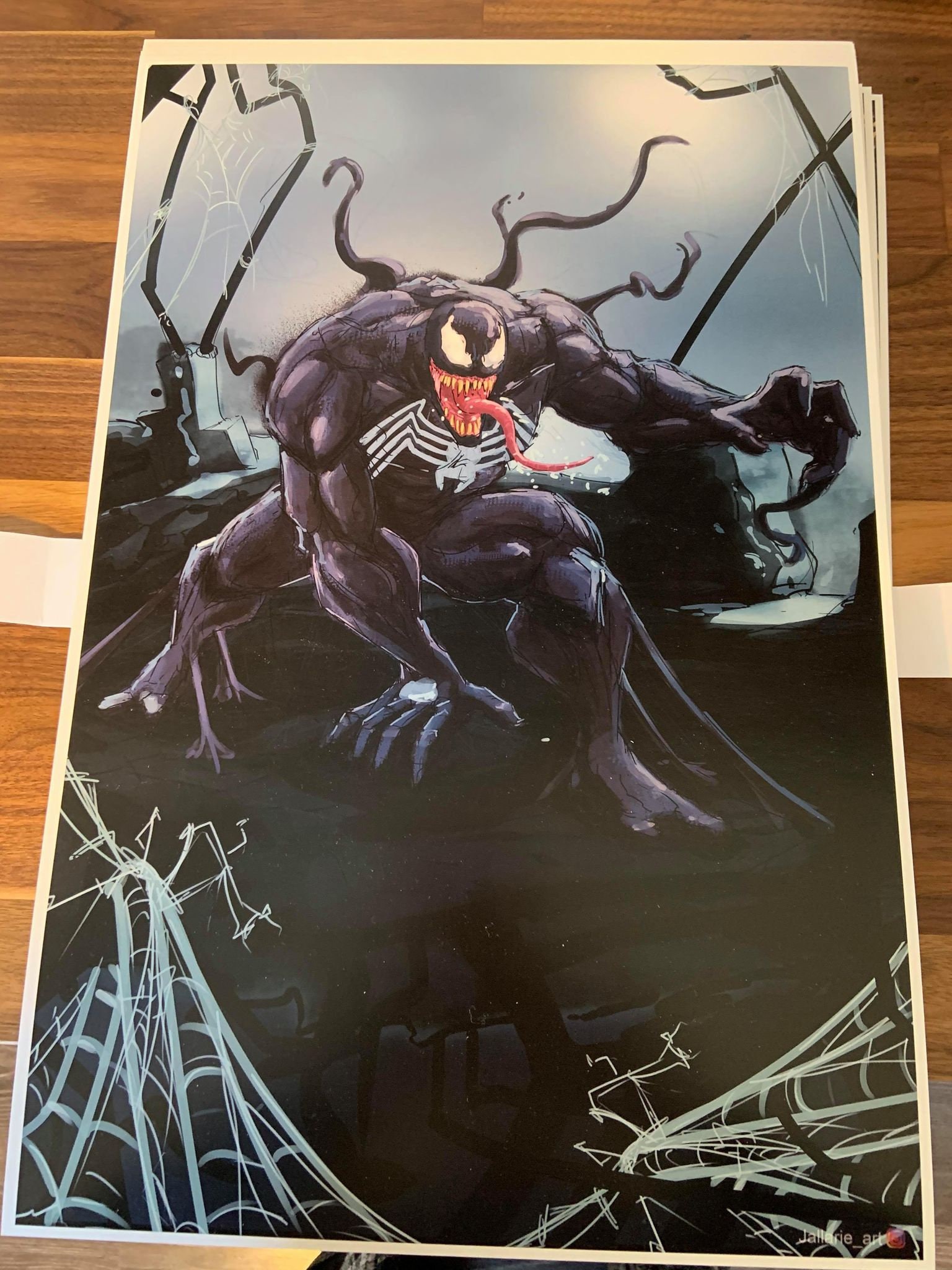 Venom Fan Art Poster Print - Etsy